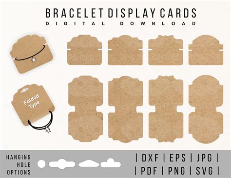 Bracelet Jewelry Display Card SVG Ubicaciondepersonas Cdmx Gob Mx