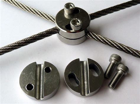 Wire Rope Cross Clamps Seilsysteme Abspannungen Aus Edelstahl