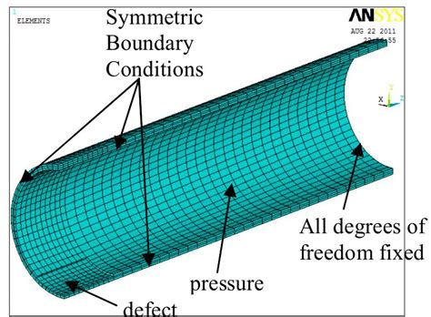 Finite Element Model Of The Defect Mesh And Boundary