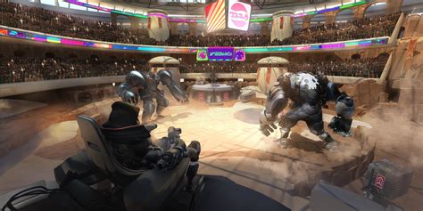Artstation Arenas Robots Battle