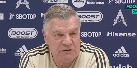 Sam Allardyce Opens Up On Despair For Humanity In Emotional Press