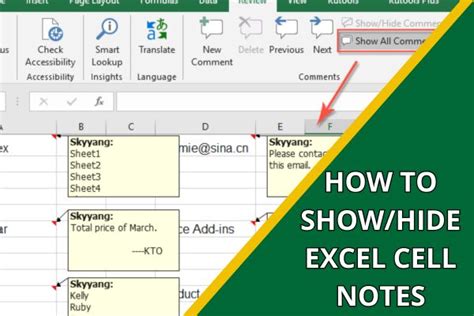How To Add Comments To The Cells Quick Guide