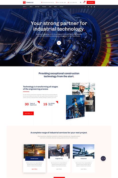 Landing Page Consulting Engineering Services Conser
