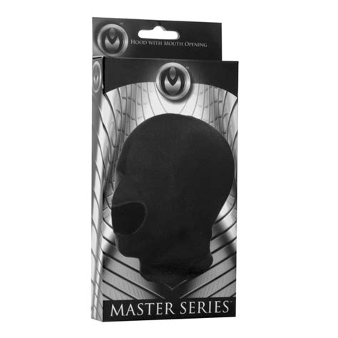 Master Series Blow Hole Open Mouth Spandex Hood Nbn Adult Boutique