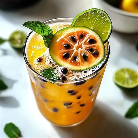 Delightfully Refreshing Passion Fruit Iced Tea Recipe