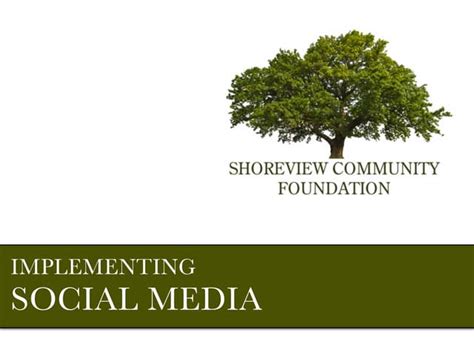 Implementing Social Media Ppt