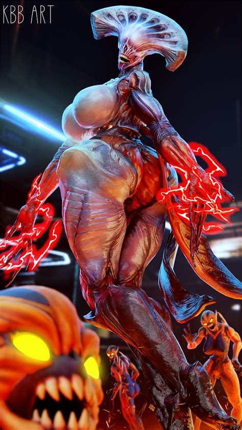 Rule 34 3d Big Ass Big Breasts Demon Demon Girl Doom Imp Doom