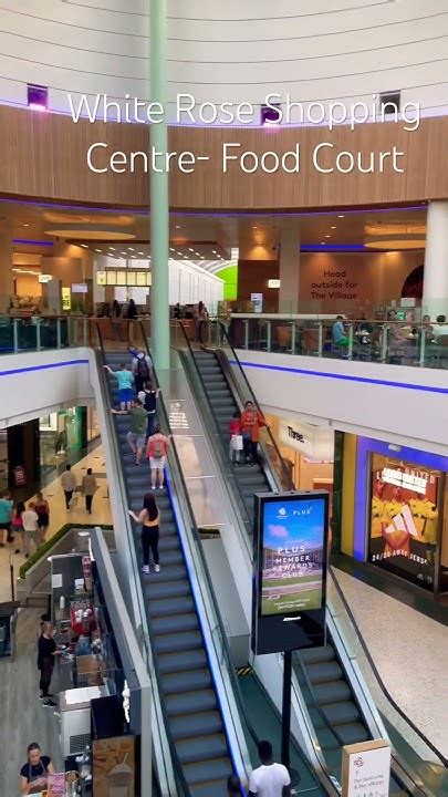 White Rose Shopping Centre Food Court Leeds Food Youtube