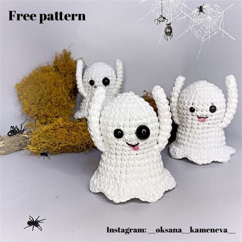 Free Crochet Pattern Little Ghost