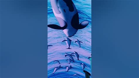 영종도 인스 파이어 리조트 오로라를 연상쾌 하는 미디어 영상 큰 ♡고래가 나옴니다 너무 멋지더라구요♡ Youtube