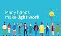 3 Many Hands Make Light Work Meaning In English