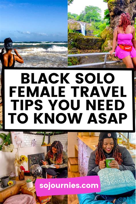 Black Women Its Time To Travel Solo Sojournies