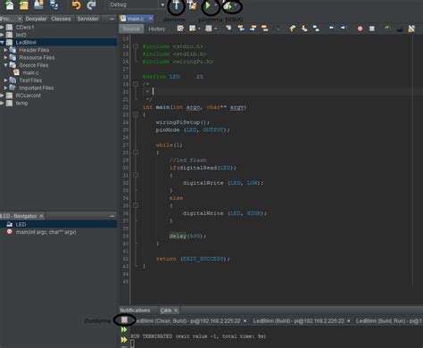 Netbeans Ide Kurulumu Ve Wiringpi Ile Raspberry Pi De Program Yazmak