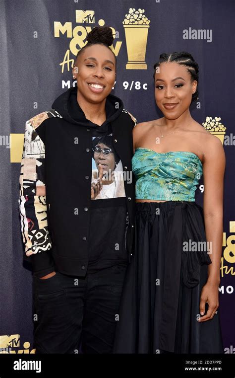 Lena Waithe Alana Mayo Attend The 2018 Mtv Movie And Tv Awards At