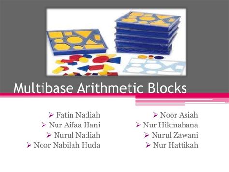 Multibase Arithmetic Blocks