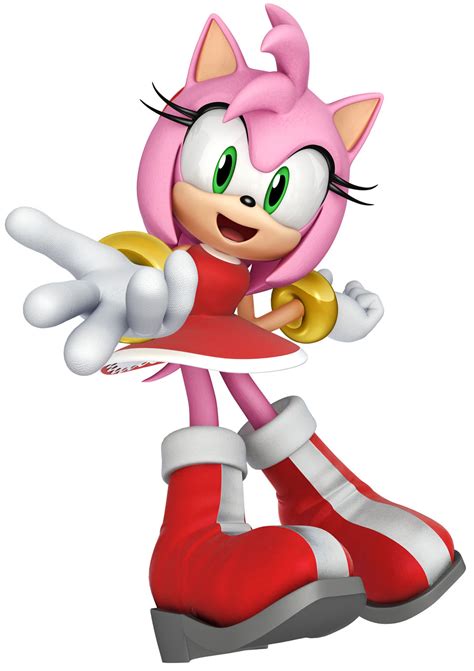 Amy Rose Art Sonic And Sega All Stars Racing Art Gallery