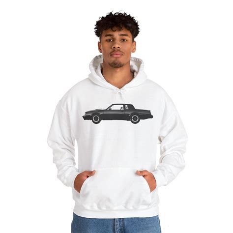 Grand National Buick Car Gnx Hoodie Sweatshirt For Car Enthusiasts