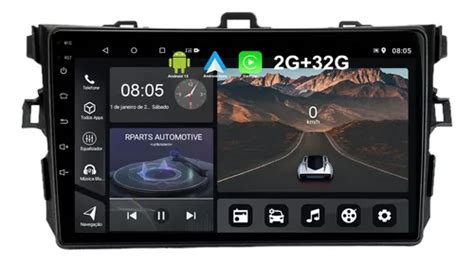 Kit Multimidia 9 Polegadas Android Toyota Corolla 20092014