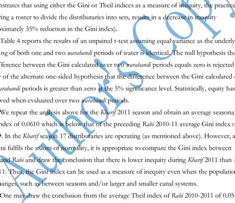 And Furthermore There Is Less Variance The Average Gini Index In