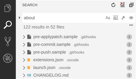 Search In Workspace Does Not Respect Filesexclude · Issue 7273