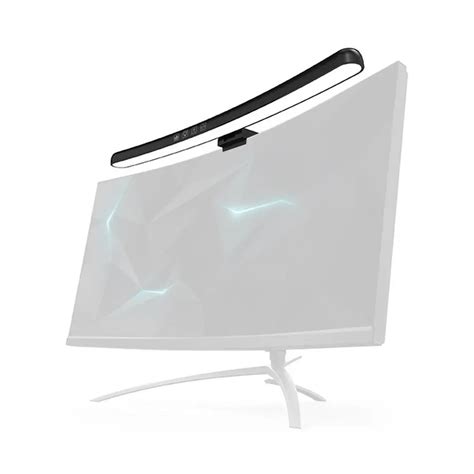 Rgb 곡선 컴퓨터 모니터 라이트 바 컴퓨터 모니터 램프 디밍 타이머 다채로운 분위기 램프 Aliexpress