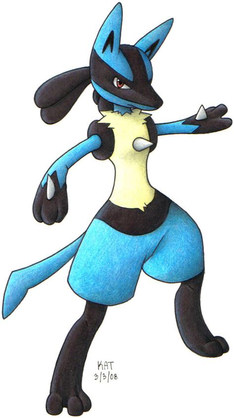 Lucario By Katrinabonebrake On Deviantart