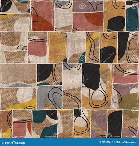 Seamless Patchwork Triangle Pattern Stock Image 107853439 Seamless Patchwork Triangle Pattern Stock Image 107853439