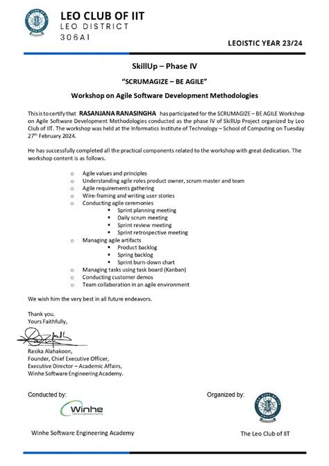 Kavindi Ranasingha On Linkedin Agilemethodologies Skillupproject