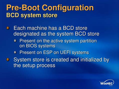 Ppt Inside The Windows Pre Boot Environment Powerpoint Presentation Free Download Id 295734
