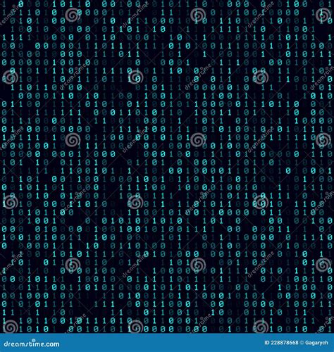 Abstract Matrix Background Stock Vector Illustration Of Hacker Futuristic 228878668