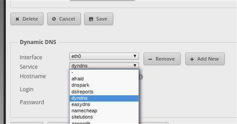 Configurar DynDNS Desde La Consola En EdgeRouter Lite Ubiquiti