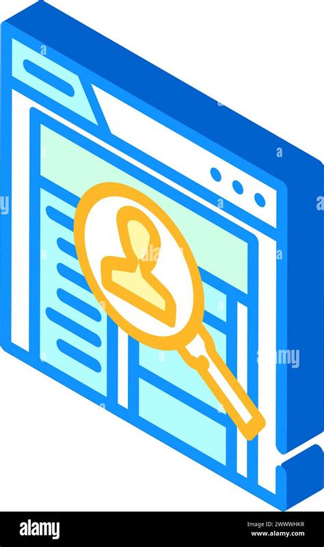 Contextual Inquiry Ux Ui Design Isometric Icon Vector Illustration Stock Vector Image And Art Alamy