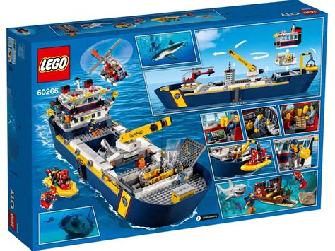 LEGO City 60266 Океан: исследовательское судно | playzone.com.ua