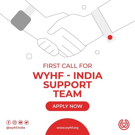 Devarsh Shah On Linkedin Wyhf India Is Opening Up Supporting Positions