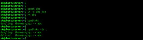 Find And Delete Broken Symlinks In Linux Ostechnix