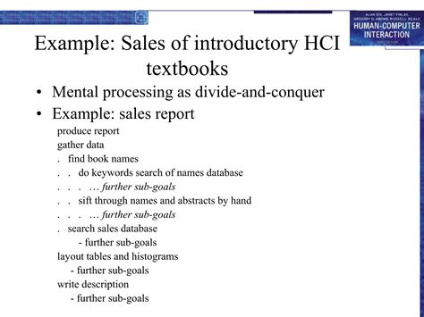 Human Computer Interaction Cognitive Modelsppt