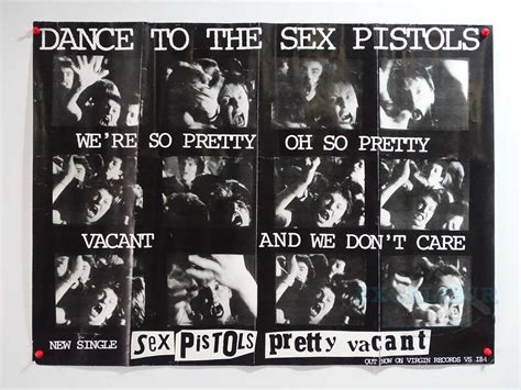 Lot 66 Sex Pistols 2 X Commercial Posters For