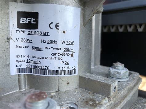 Programmation Moteur Bft