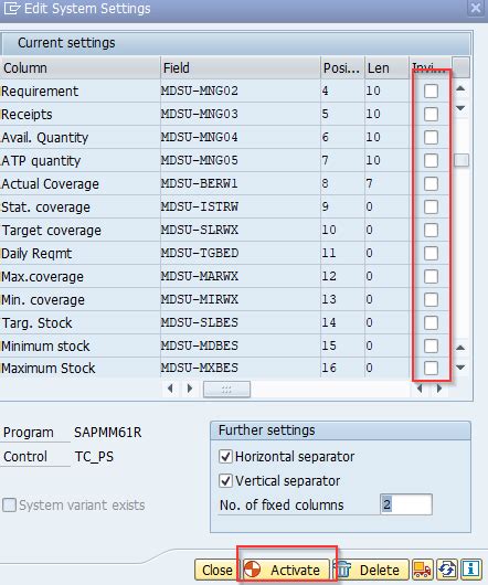 Md04 Add Columns Sap Community