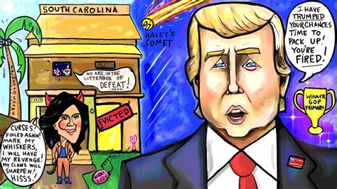 Maria Grasmick On Linkedin Donaldtrump Editorialcartoon Nikkihaley Politicalcartoon…