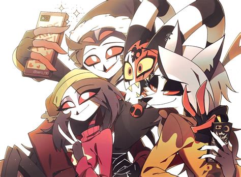 Stolas Helluva Boss Octavia Helluva Boss Loona Helluva Boss Blitzo Helluva