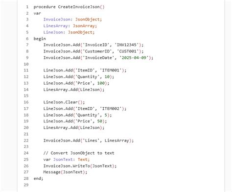 Guía Completa De Json En Business Central Abd Consultora Informática