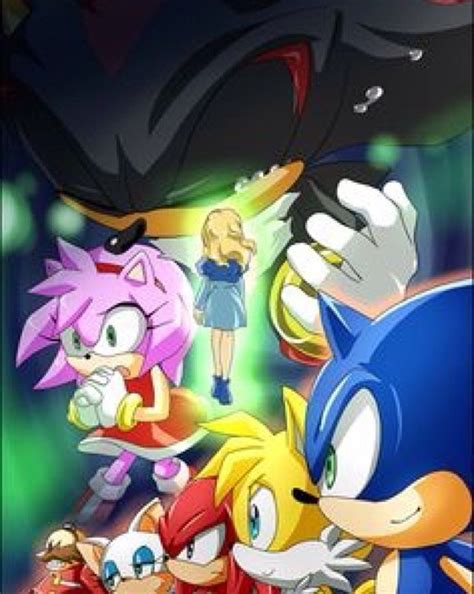 Sonia And Shadow The Hedgehog