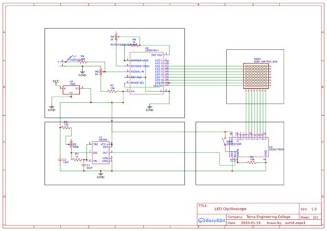Led Oscilloscope Oshwlab