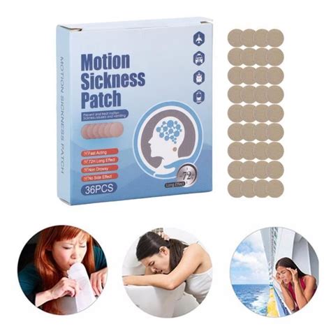 Surenhap Patch Contre Le Mal Des Transports En Voiture Patch Contre Le