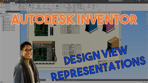 Design Views In Inventor Autodesk Virtual Academy Youtube