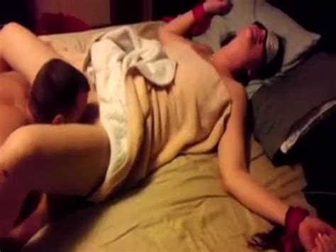 Blindfolded Wife Gets A Surprise Cuckold Fuck At