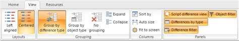 ApexSQL Diff Screen Shot Tour