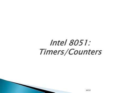 Ppt The 8051 Microcontroller Powerpoint Presentation Free Download