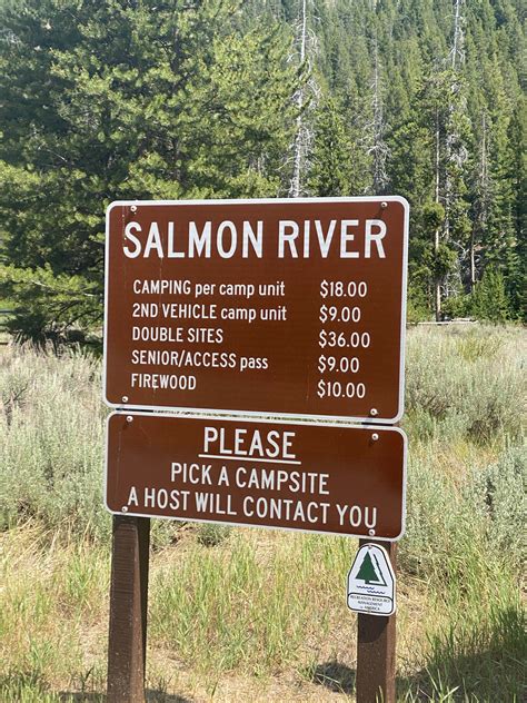 Salmon River Campground Stanley Id